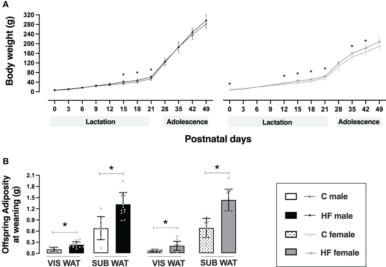 Frontiers Maternal High Fat Diet Decreases Milk Endocannabinoids With