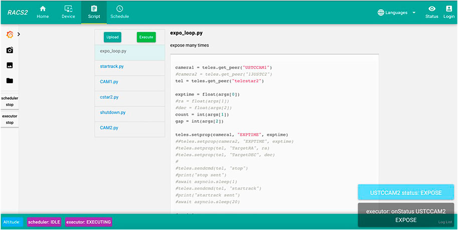 Frontiers | RACS2: a framework of a remote autonomous control system ...