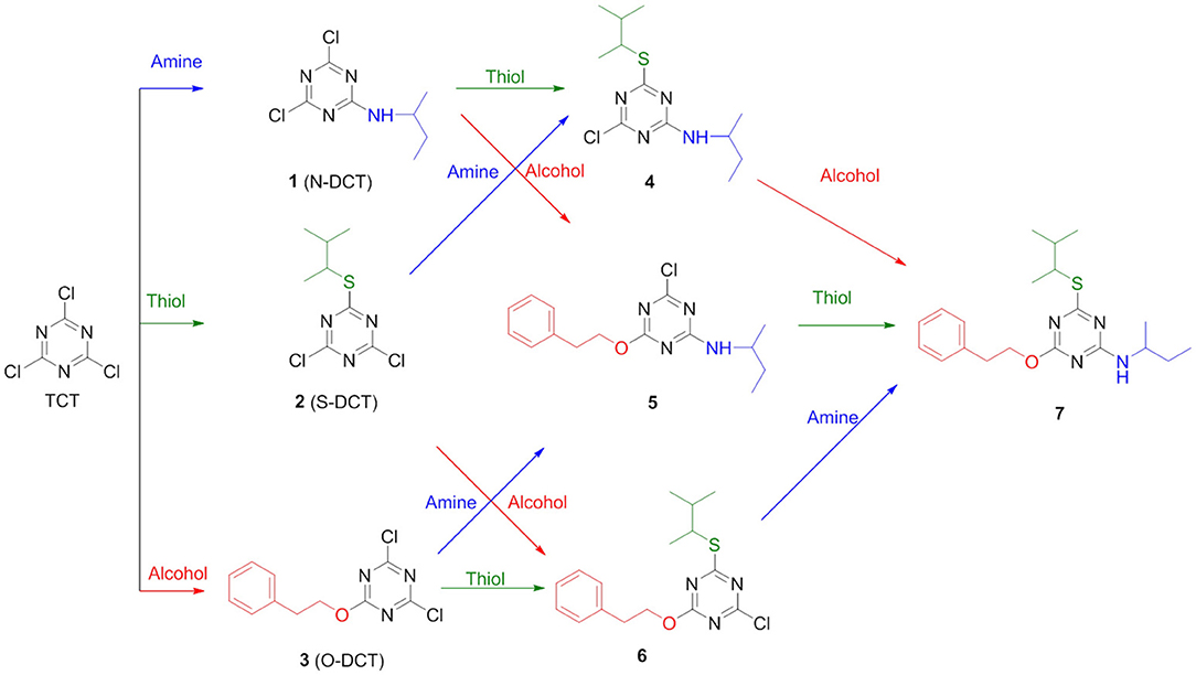 Frontiers Exploring The Orthogonal Chemoselectivity Of 2 4 6