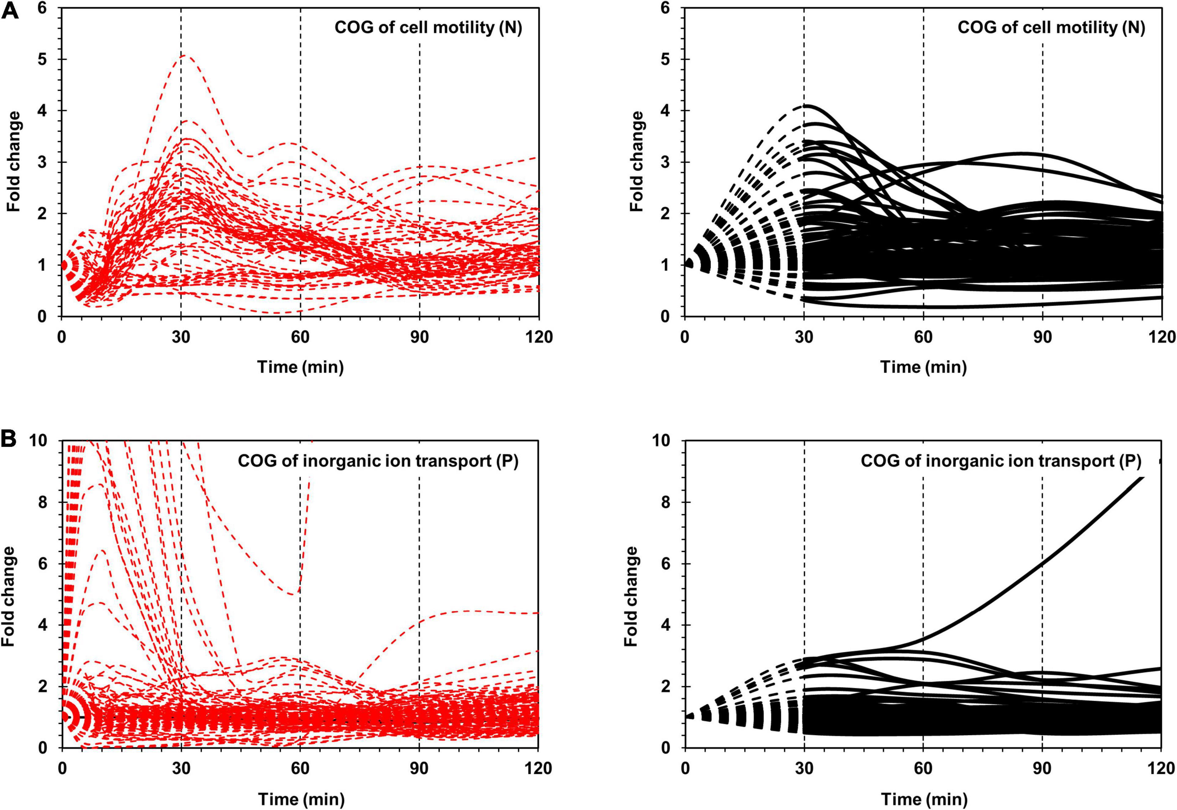 Frontiers Combined Analysis Of The Time Resolved Transcriptome And