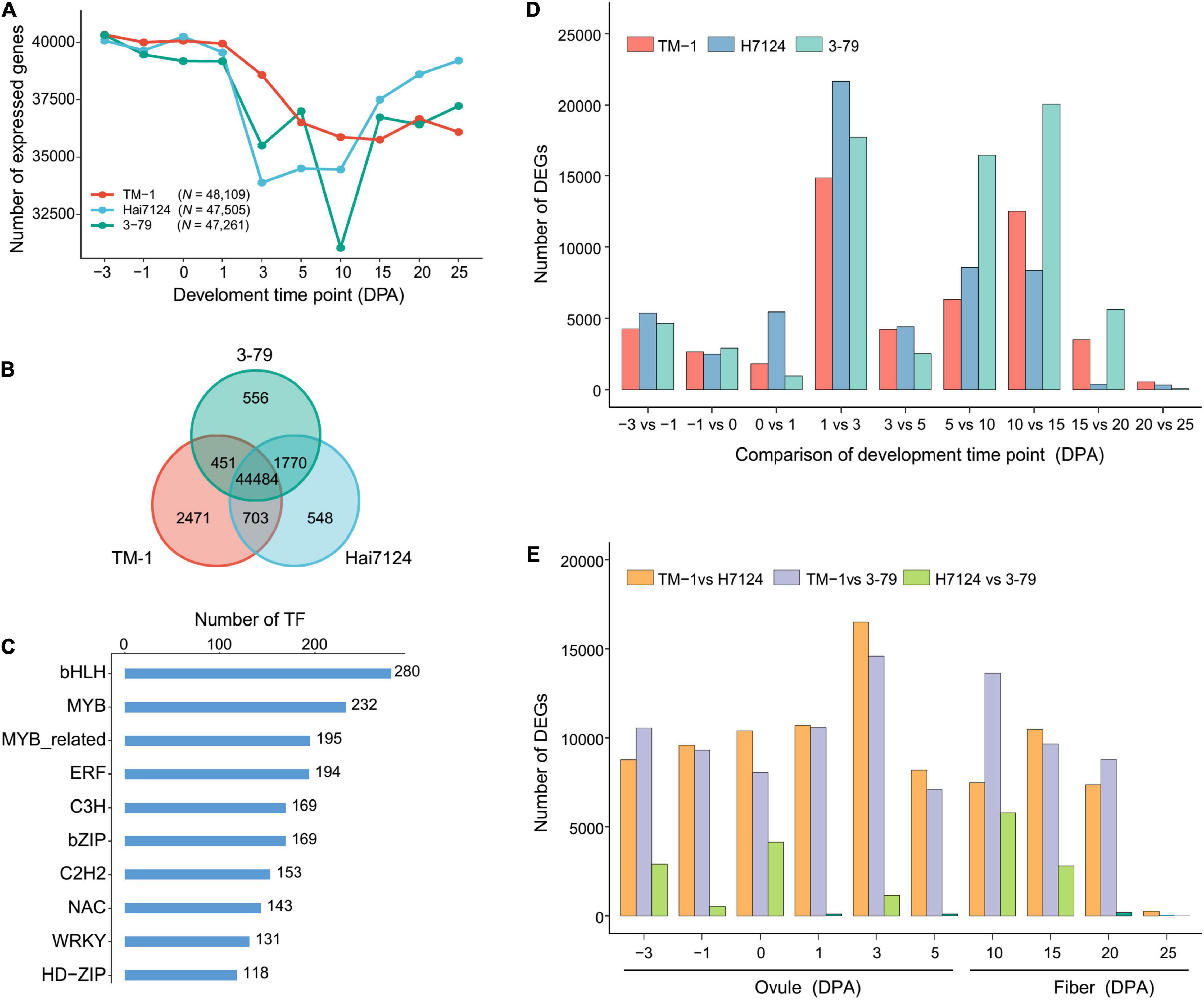 Frontiers Transcriptome Time Course Analysis In The Whole Period Of