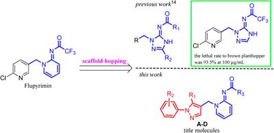 Frontiers | Design, synthesis, and insecticidal activity of a novel ...