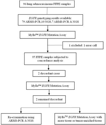 Frontiers | Ultra-rapid Idylla™ EGFR mutation screening followed by ...