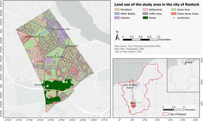 Frontiers | Urban flood regulating ecosystem services under climate ...