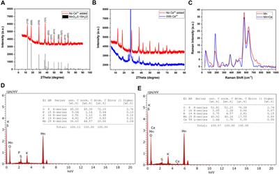 Frontiers | Electrochemically stable tunnel-type α-MnO2-based cathode ...