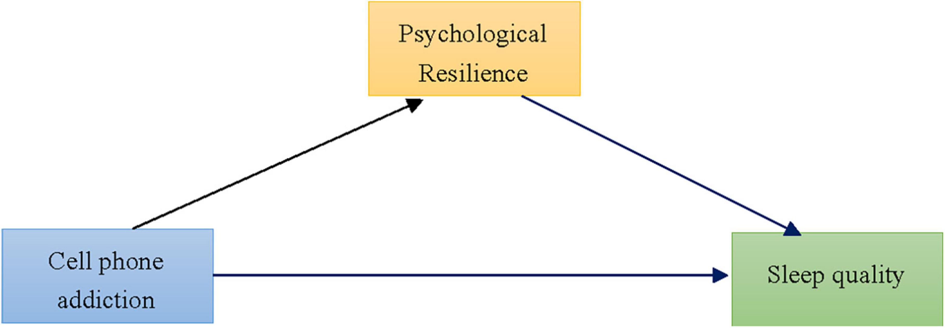 Frontiers | Psychological resilience buffers the association between ...