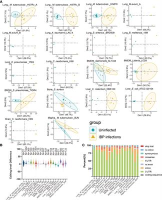 Frontiers | Host A-to-I RNA editing signatures in intracellular ...