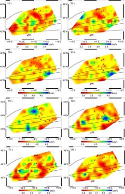 Frontiers | Study on surface-wave tomography in Abaga volcanic area ...
