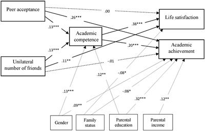 Frontiers | Children’s peer relationships, well-being, and academic ...