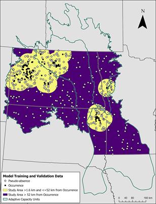 Frontiers | Dakota skipper distribution model for North Dakota, South ...