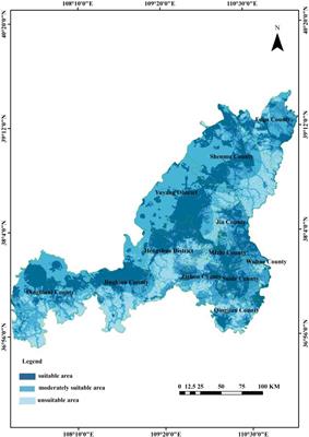 Frontiers | Spatial suitability evaluation based on multisource data ...