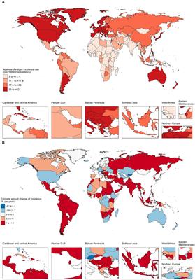 Frontiers | Distinct time trends in colorectal cancer incidence in ...