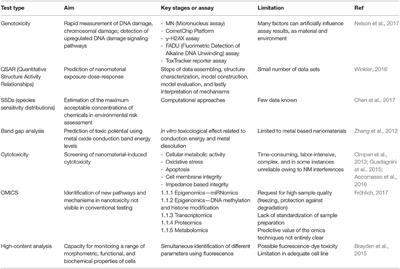 Frontiers | Risk Assessment and Risk Minimization in Nanomedicine: A ...