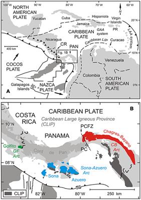 Frontiers | Primitive Magmas in the Early Central American Volcanic Arc ...