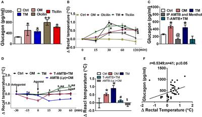 Frontiers | Involvement of Glucagon in Preventive Effect of Menthol ...
