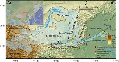 Zhou Dynasty Map Eastern And Western