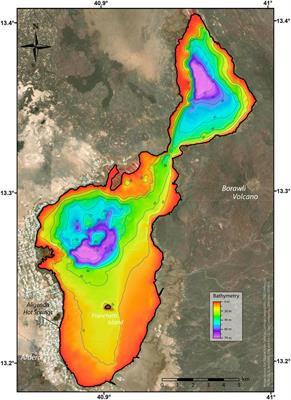 Frontiers | Novel Bathymetry of Lake Afdera Reveals Fault Structures ...