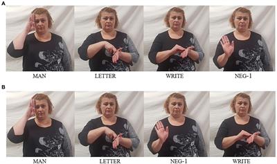 Frontiers | Negation and Negative Concord in Georgian Sign Language