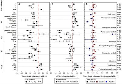 Frontiers | Water Deficit Modulates the CO2 Fertilization Effect on ...