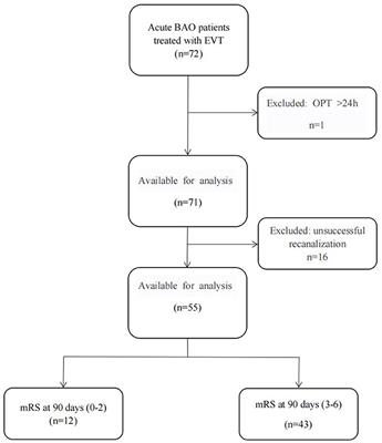 Frontiers | Posterior Circulation ASPECTS on CT Angiography Predicts ...