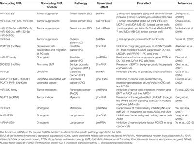 Frontiers | Disease-Associated Regulation of Non-Coding RNAs by ...