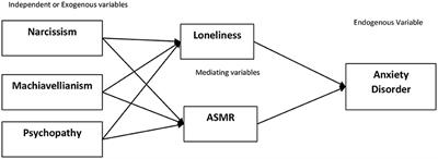 Frontiers | Impact of Dark Triad on Anxiety Disorder: Parallel ...