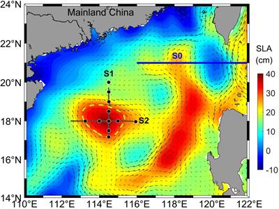 Frontiers | A lens-shaped, cold-core anticyclonic surface eddy in the ...