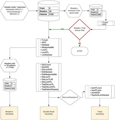 Frontiers | Breaking down the RECIST 1.1 double read variability in ...
